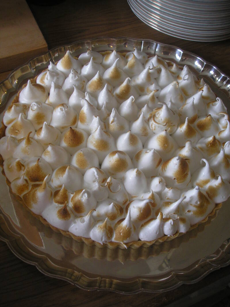 Lemon curd paj - Matklubben
