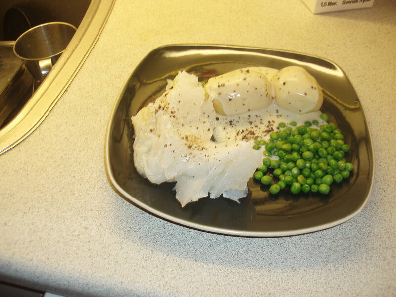 Lutfisk med vit sås - Matklubben